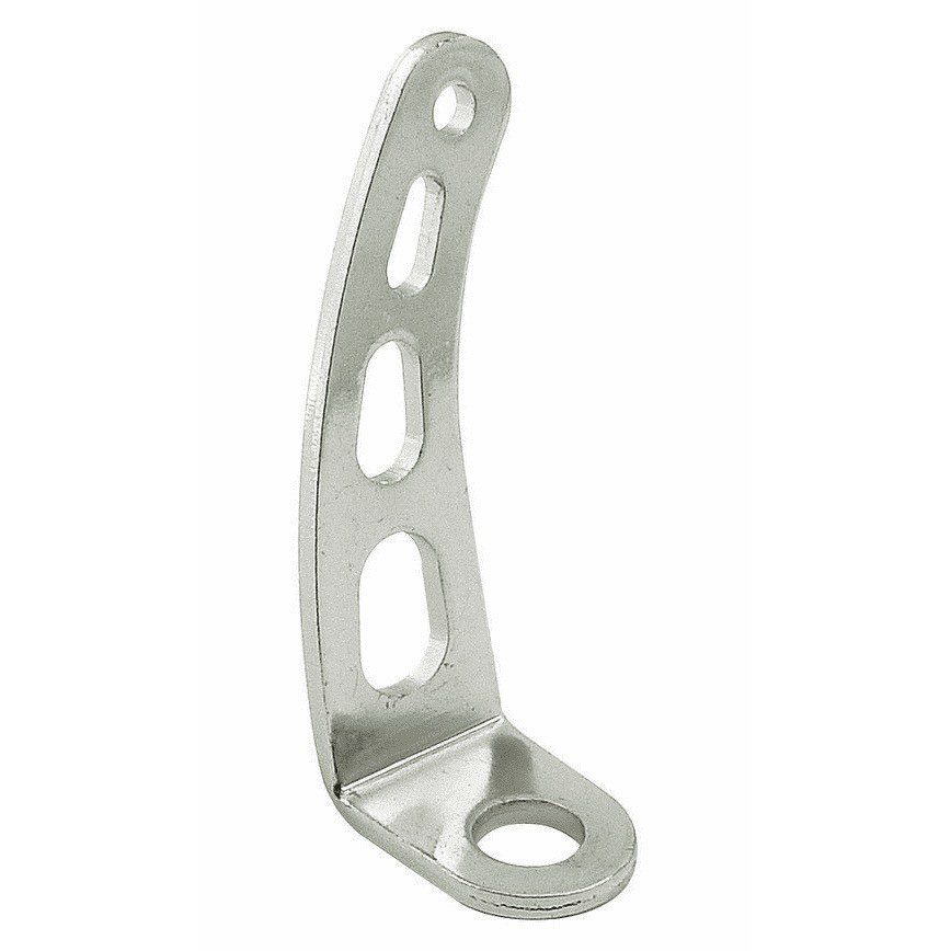 Chrome Throttle Return Spring Bracket - Universal - John Woolfe Racing