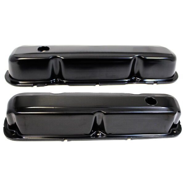 Black Valve Covers - Small Block Chrysler 318-360 V8 - OEM Style 1967 ...