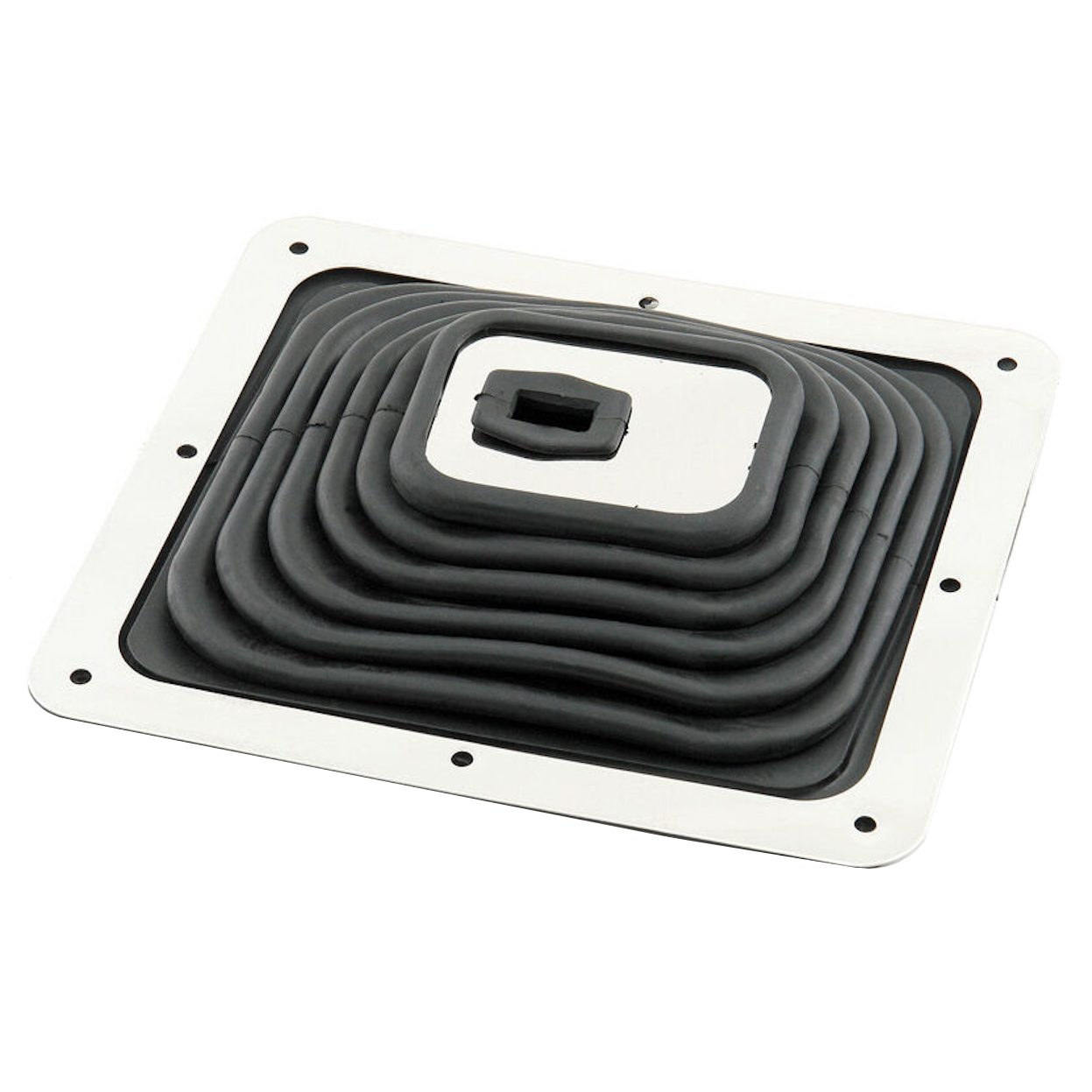 Large Rubber Shifter Boot With Chrome Trim - Fits Most GM Columns ...