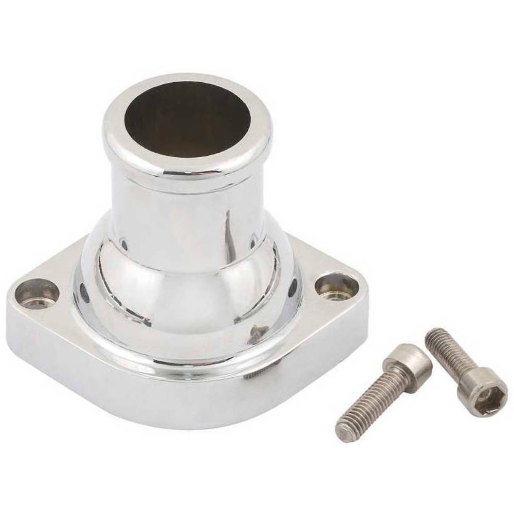 Mr Gasket 2671 Chrome Straight Water Neck / Thermostat Housing - 1997 ...